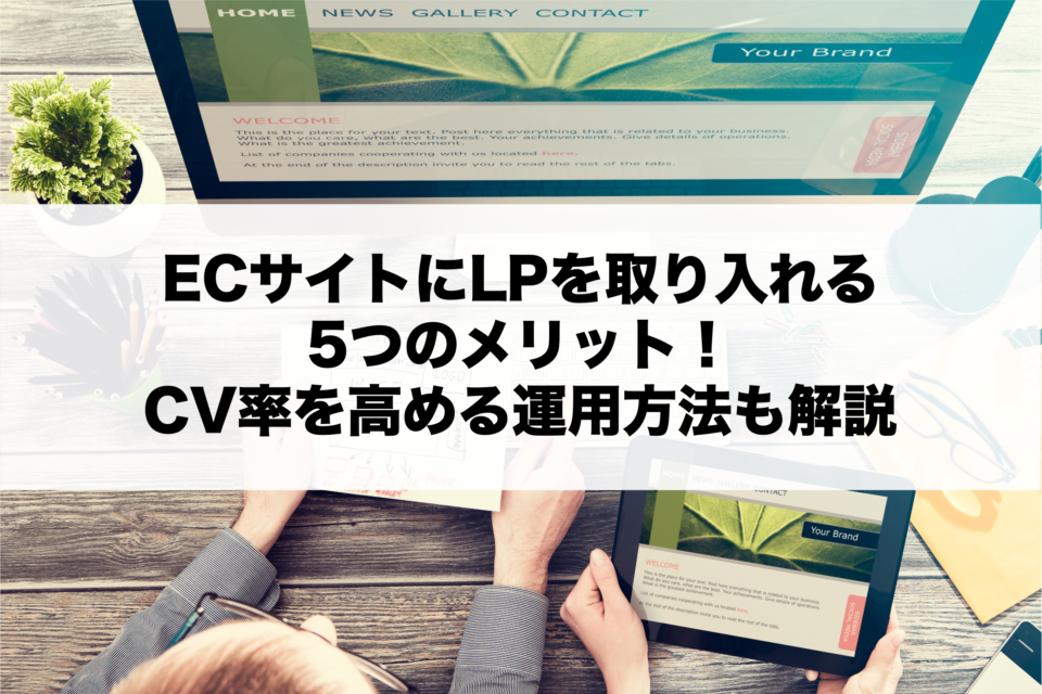 ECサイトにLPを取り入れる5つのメリット！CV率を高める運用方法も解説 | ECコンサルティングFORCE-R | ECコンサルティング ...